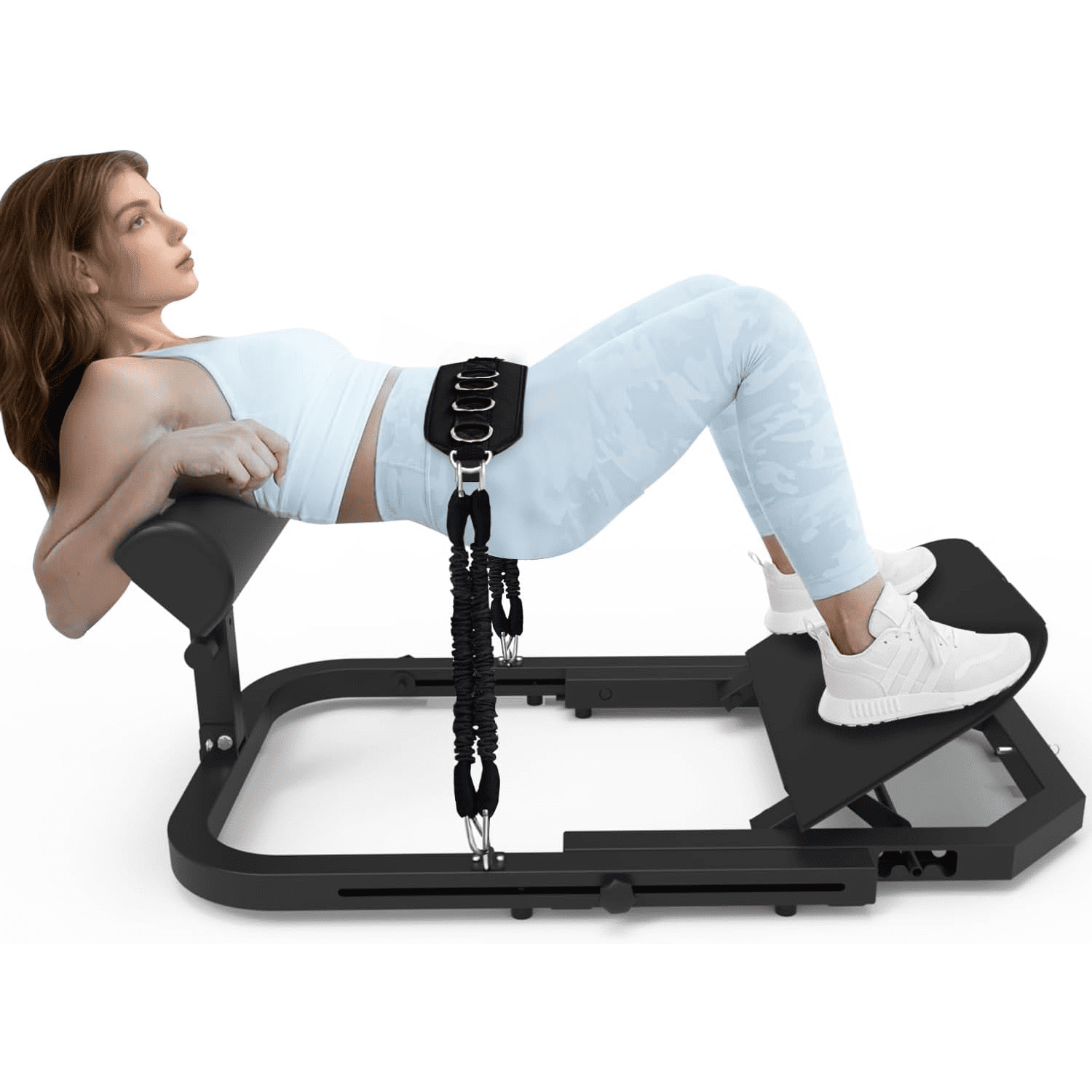 Hip Thrust Machine for High Resistance Glute Training,Adjustable Hip ...