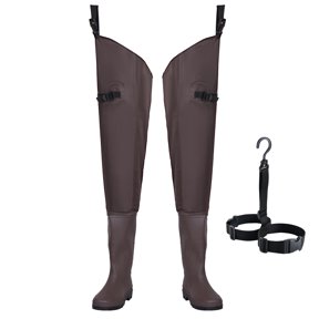 Fishing Hip Waders, Water Resistant Wading Hip Boots, Nylon Wading ...