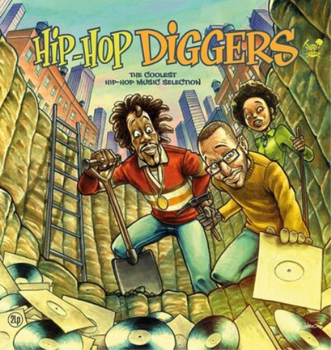 Various Artists Hip-hop Diggers: The Coolest Hip-hop Music Selection ...