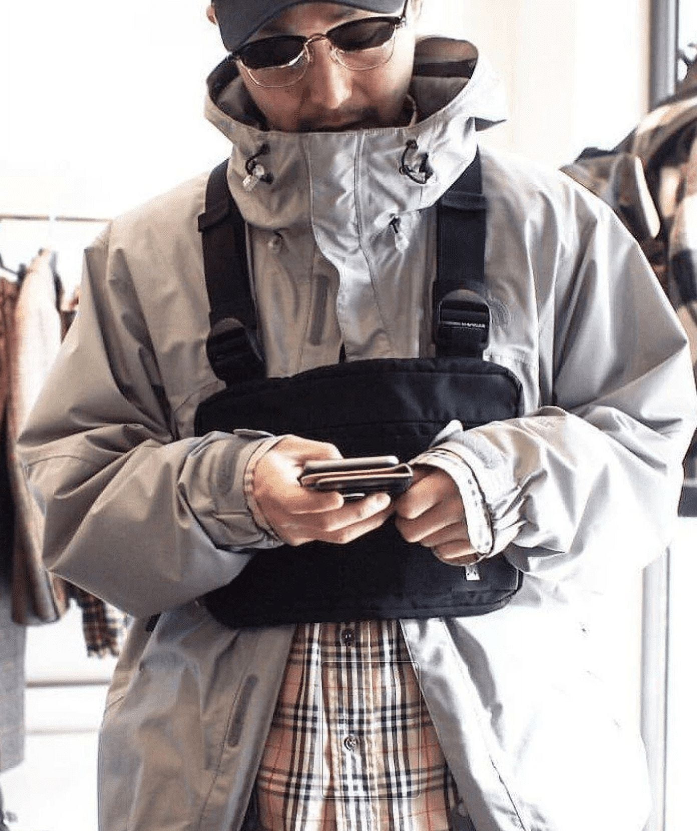 Hip-hop Street Tactical Chest Bag Fashion Men's Functional Bungee Bag ...