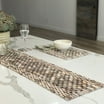 Hip-O Modern Living Handmade Durable Teak Table Runner, Transitional ...