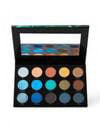 HipDot Cenote Pressed Powder Eyeshadow Palette 15 Matte & Shimmers 23g ...