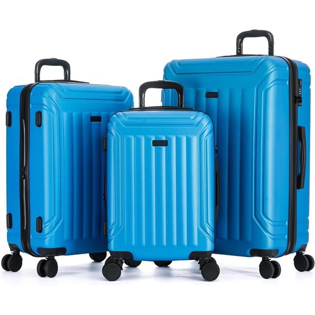 Hipack Hipack Rover Generation Hardside 3-Piece Luggage Set - Blue ...