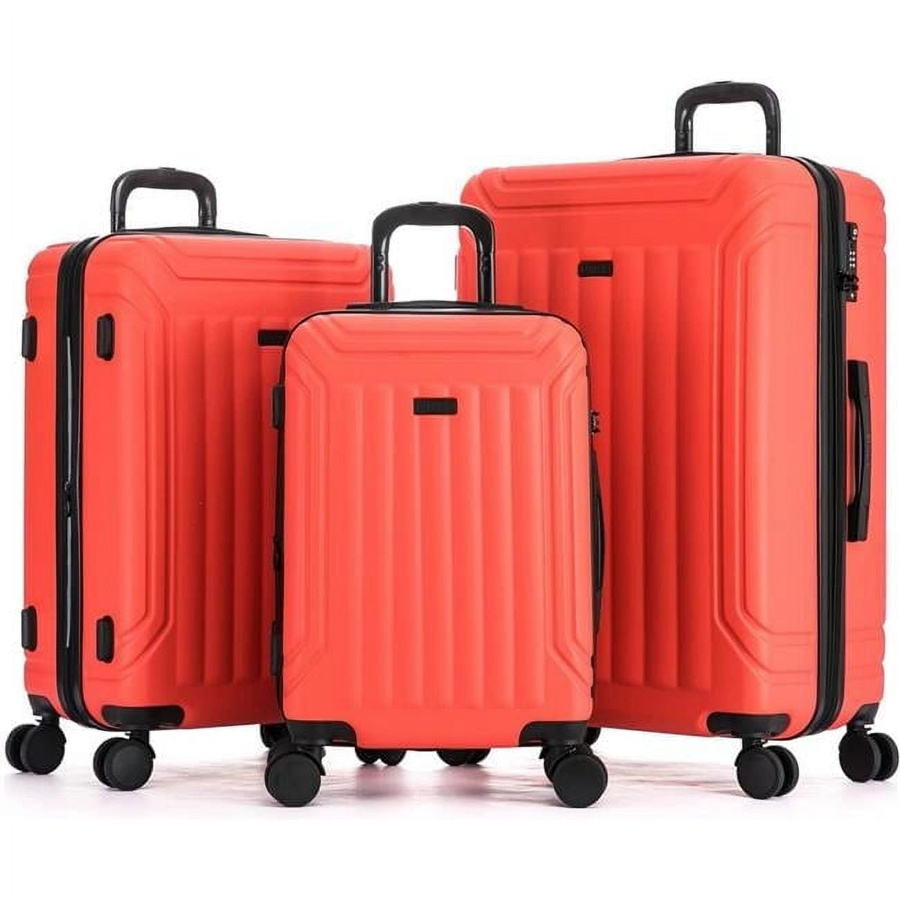 Hipack Hipack Rover Generation Hardside 3-Piece Luggage Set - Red ...