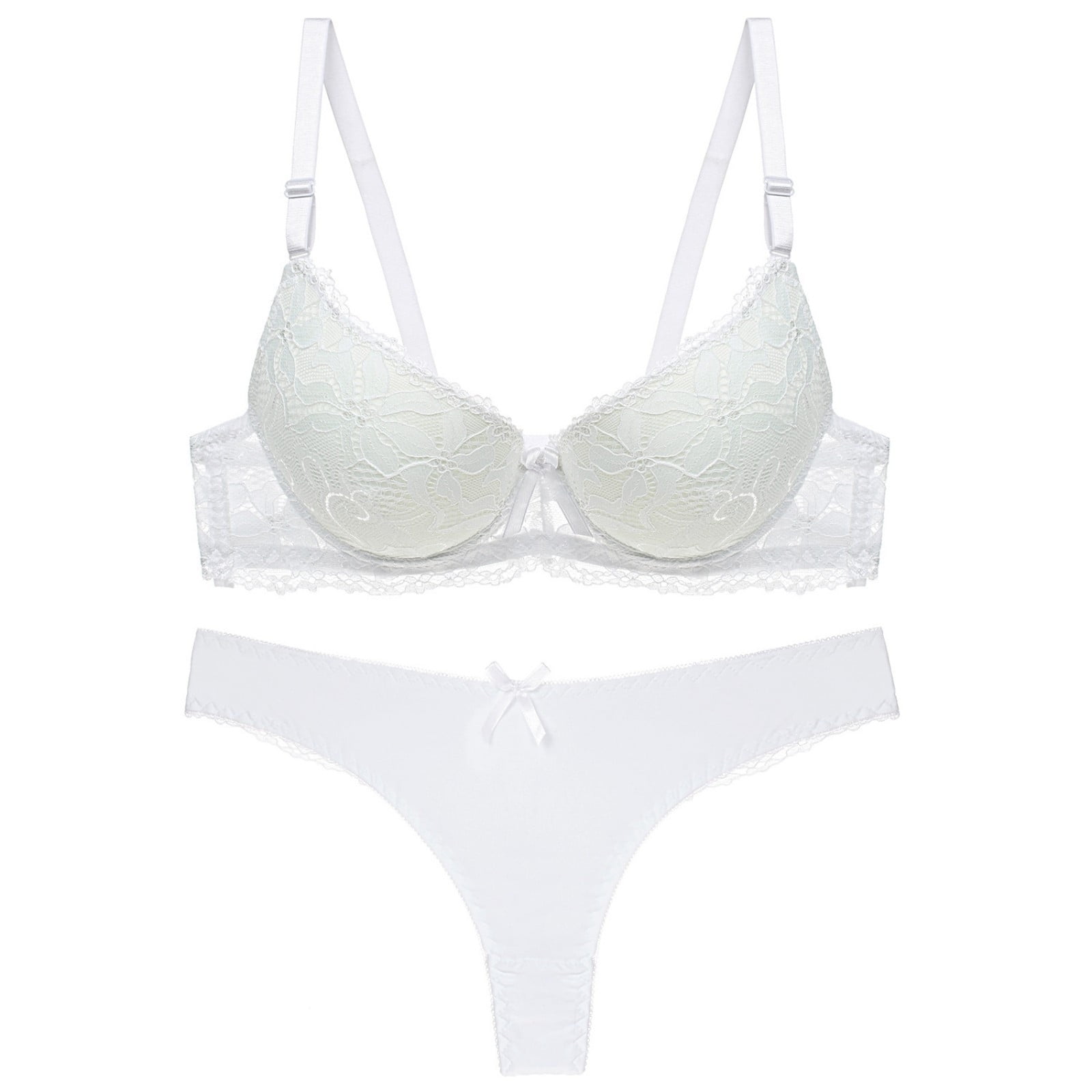 Hipattires Bras for Women Embroidered Bras and Panties Set Womens Bras ...