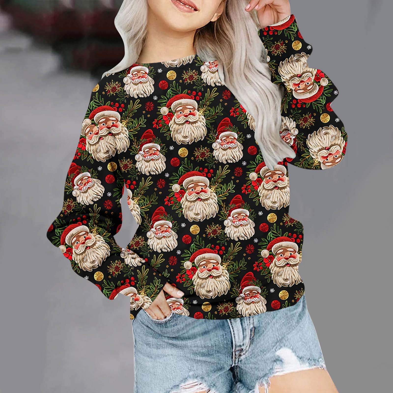 Hipattires Sweatshirts Toddlers Black Fashion Comfortable Winter Kids ...