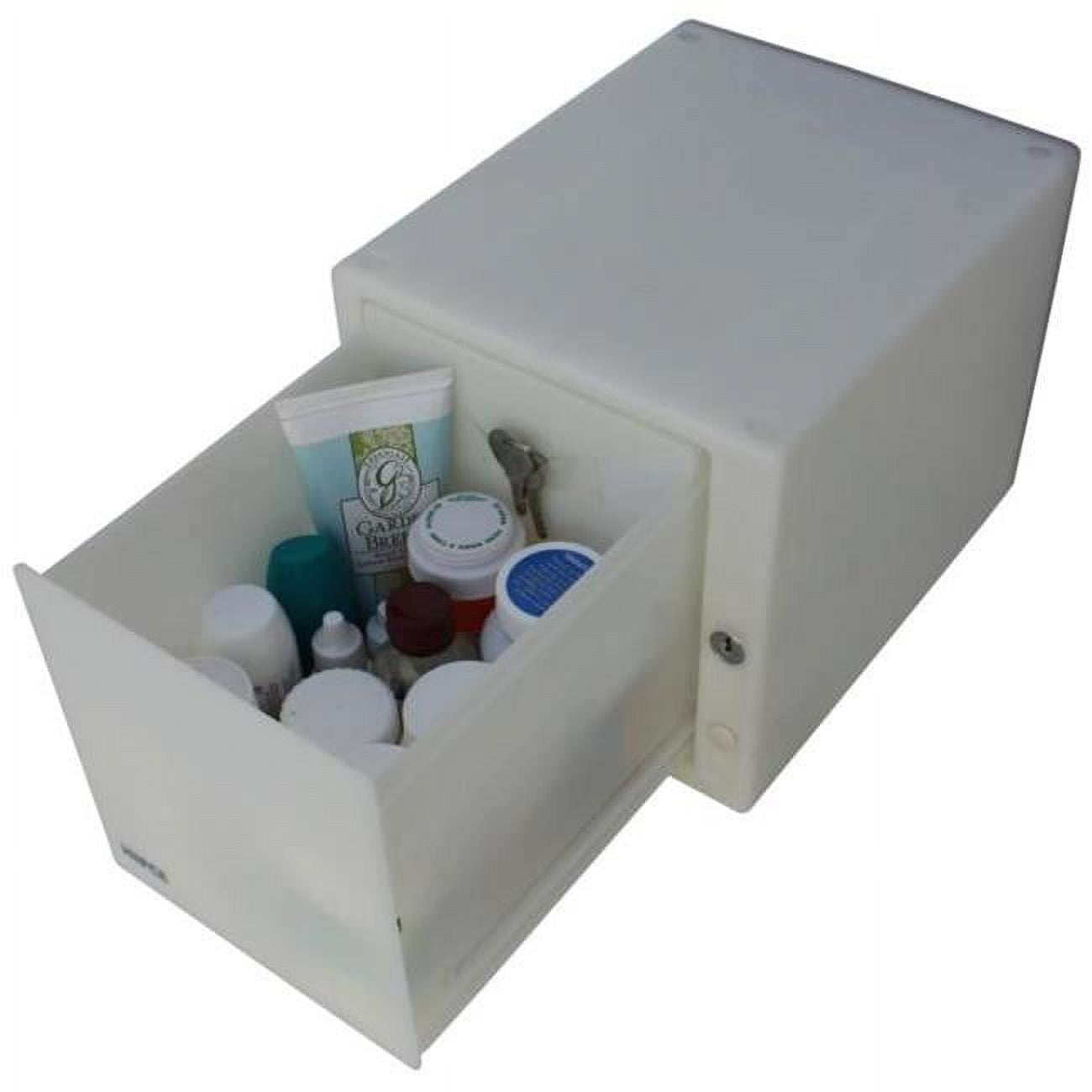 Hipce CDBPP-80 W One Touch Multi-Purpose Storage Box, White - Walmart.com