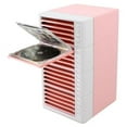 Hipce CDR-20 BP Stackable One Touch CD Rack, Baby Pink - 20 Capacity ...