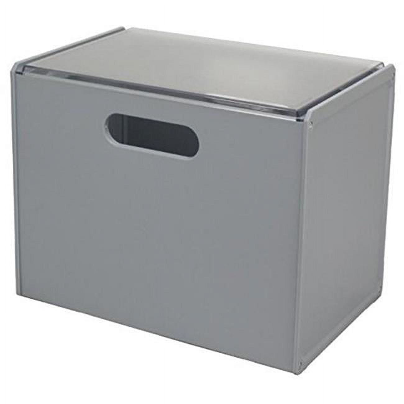 Hipce SFR-03C-LTKD G Portable Plastic Filing Tote with Transparent ...