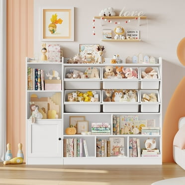 Hiphuta Kid’s Toy Storage Organizer with 3 Removable Drawers, Children ...