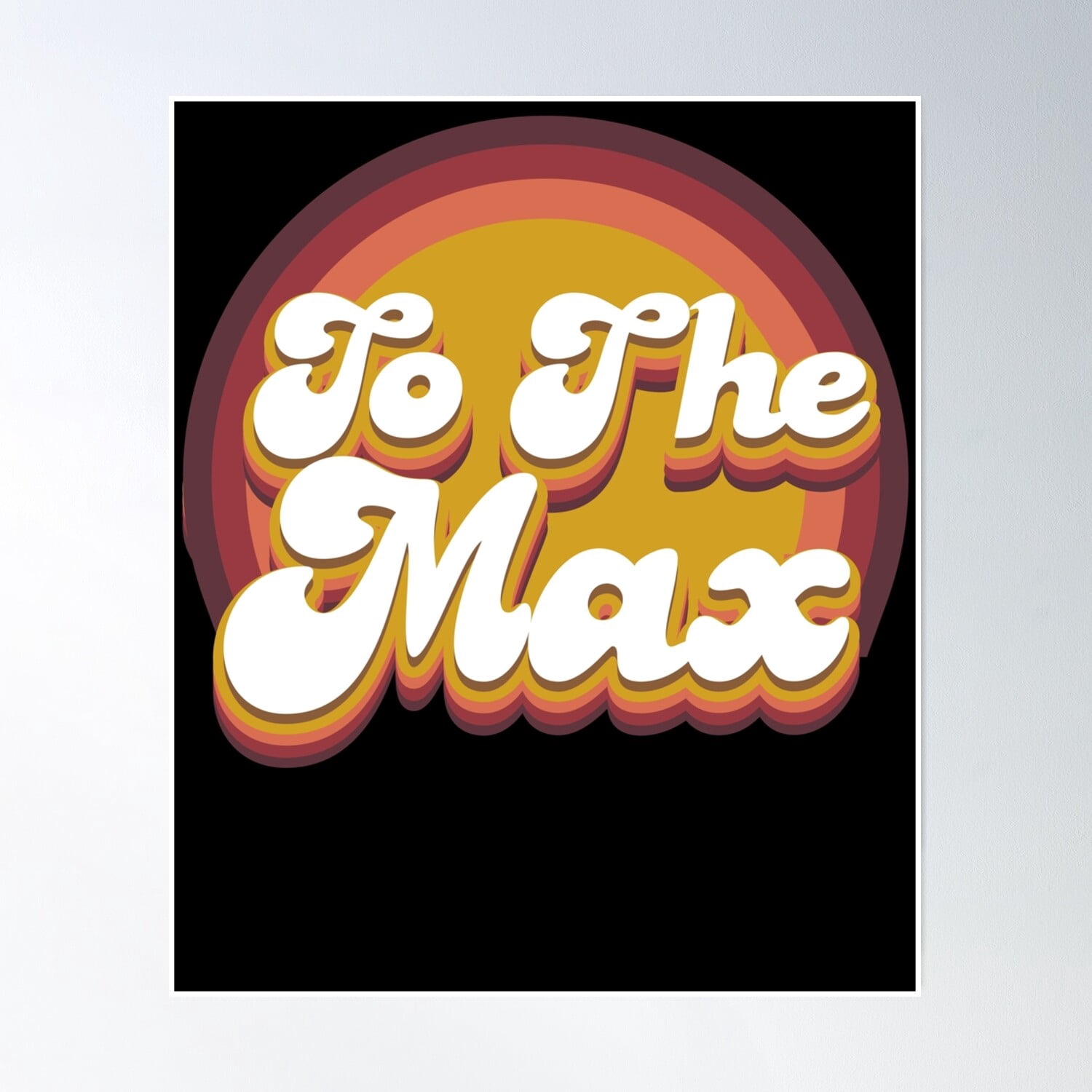 Hippie 1960S 1970S Counterculture To The Max Poster Wall Art, Modern ...