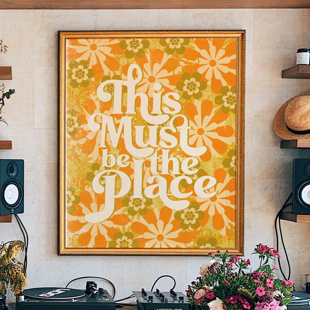 Hippie 70S Home Decor, Retro Home Decor, This Must Be The Place, 70S ...