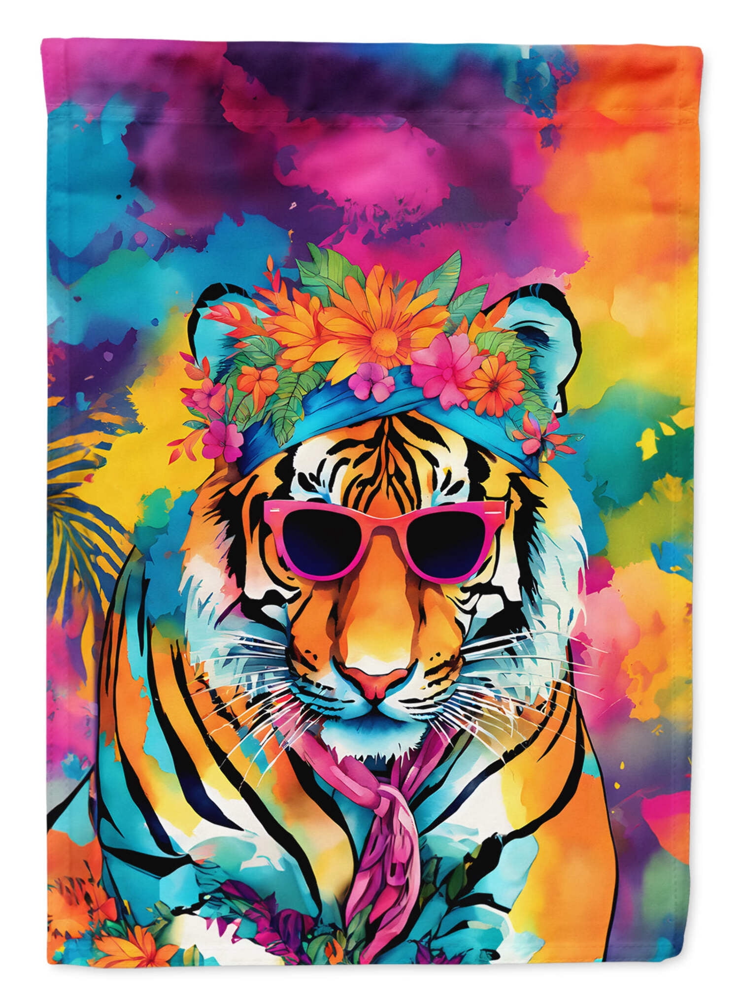 Hippie Animal Bengal Tiger House Flag 28 in x 40 in - Walmart.com