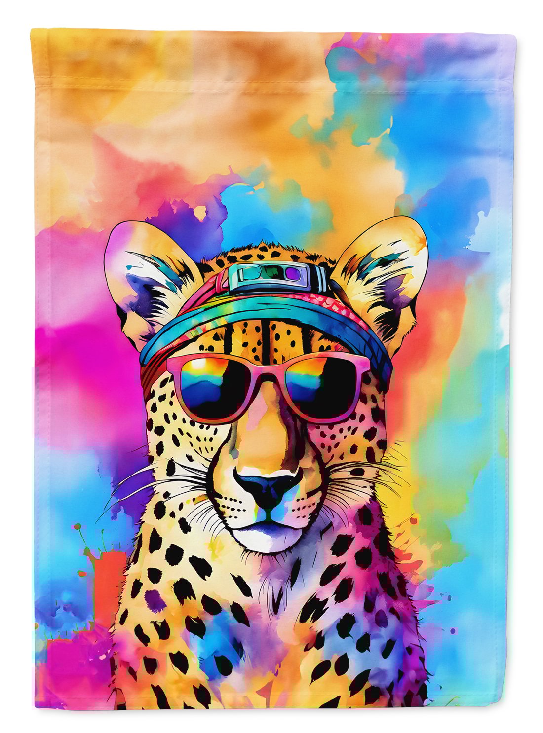 Hippie Animal Cheetah House Flag 28 in x 40 in - Walmart.com