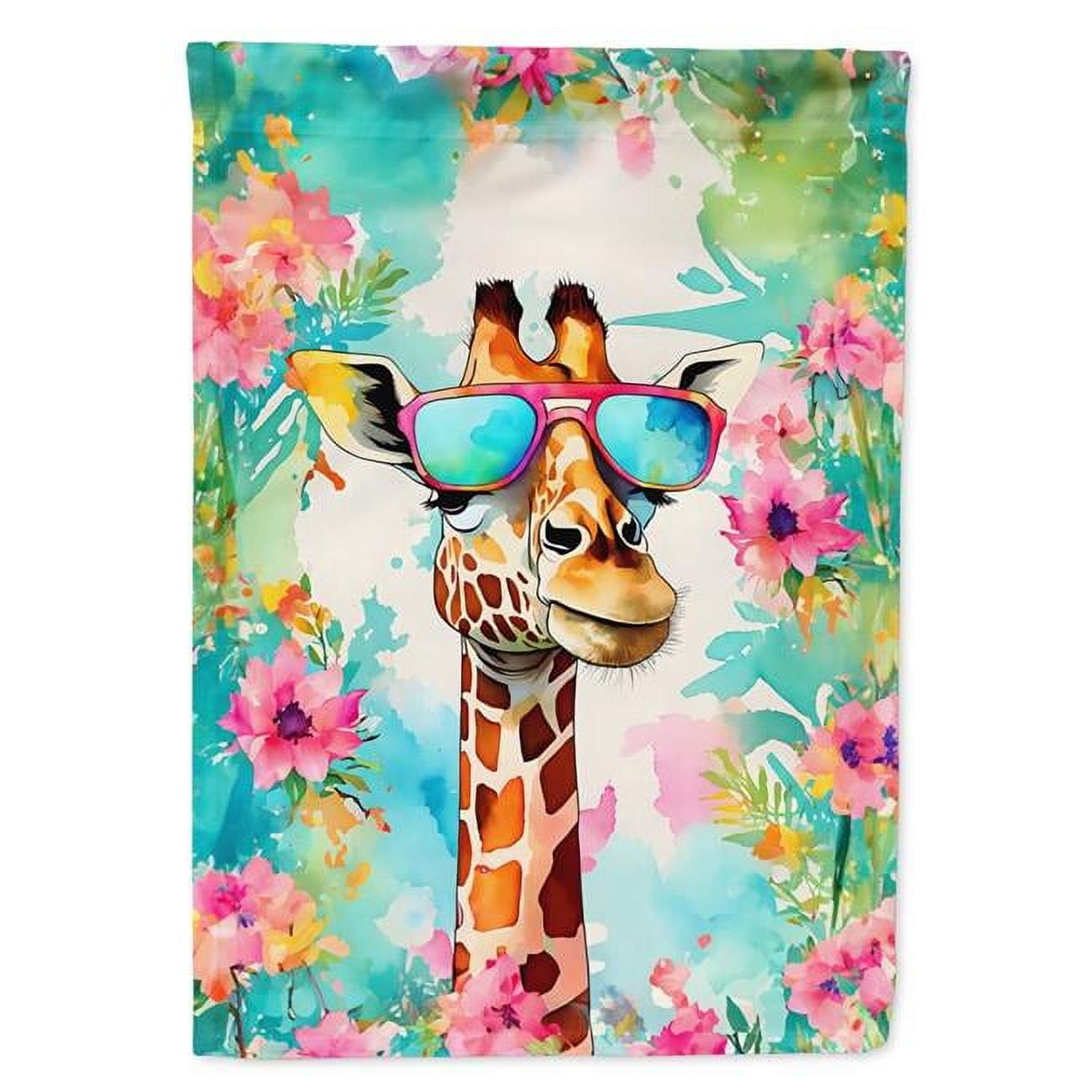 Hippie Animal Giraffe Garden Flag 11.25 in x 15.5 in - Walmart Business ...