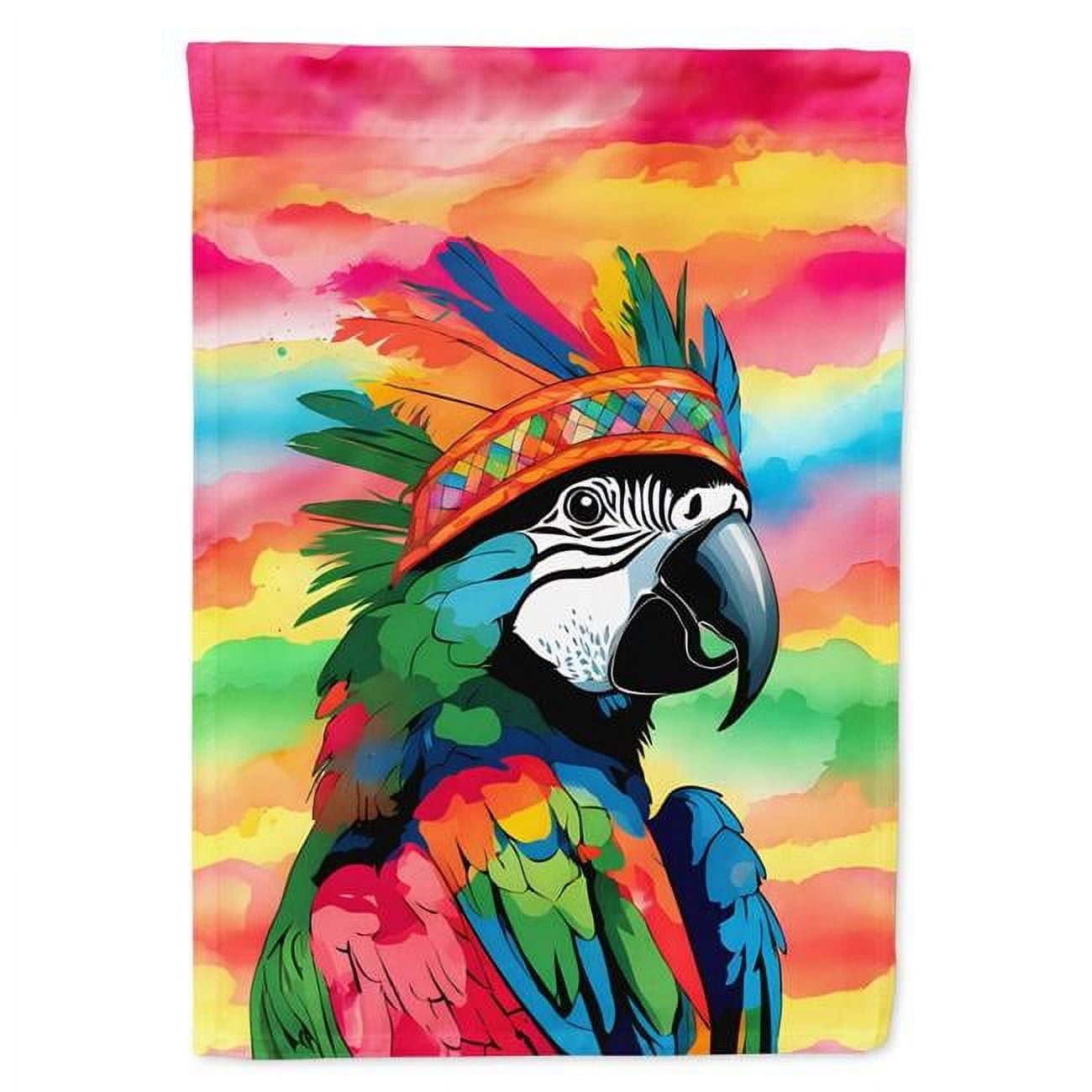 Hippie Animal Parrot Garden Flag 11.25 in x 15.5 in - Walmart Business ...
