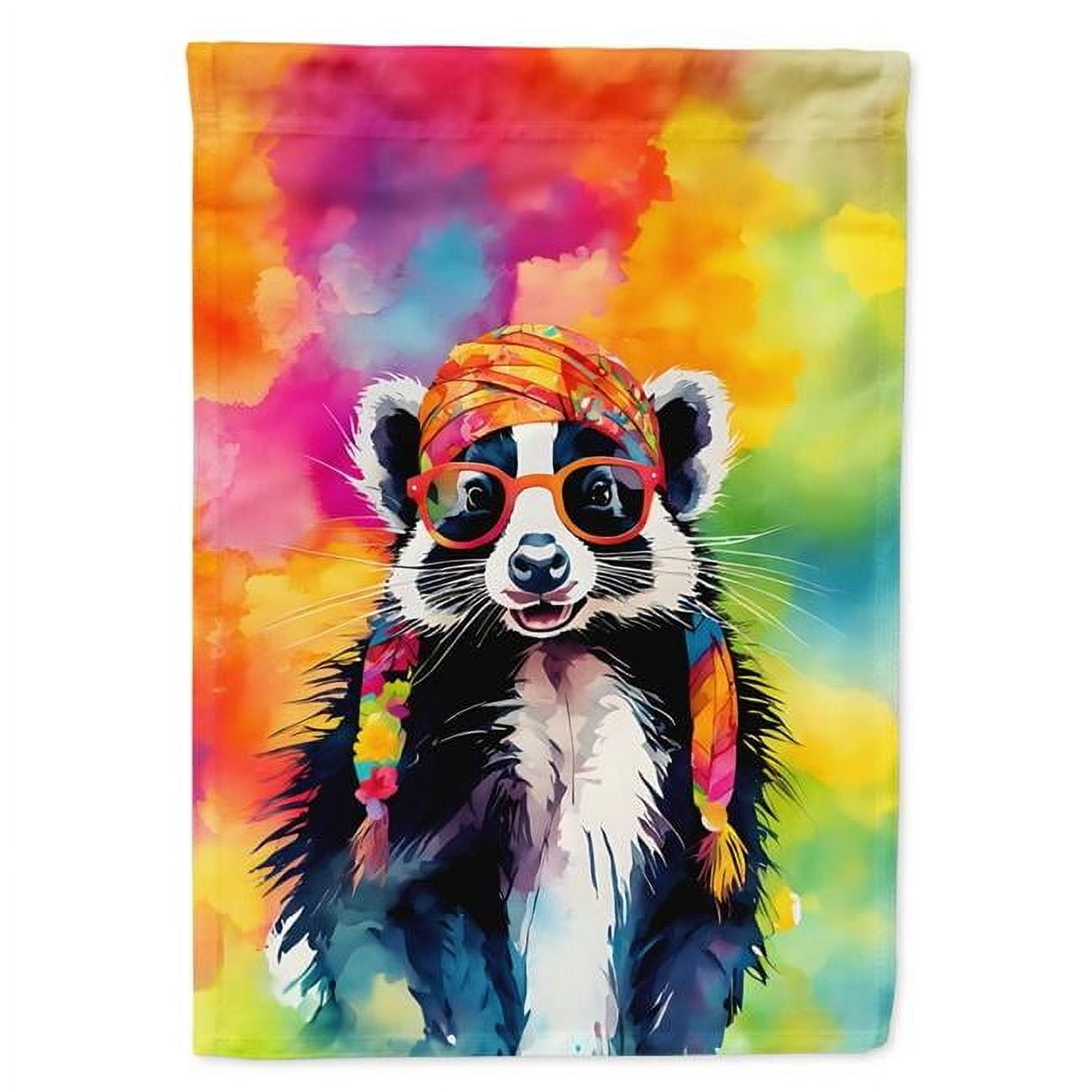 Hippie Animal Skunk Garden Flag 11.25 in x 15.5 in - Walmart Business ...