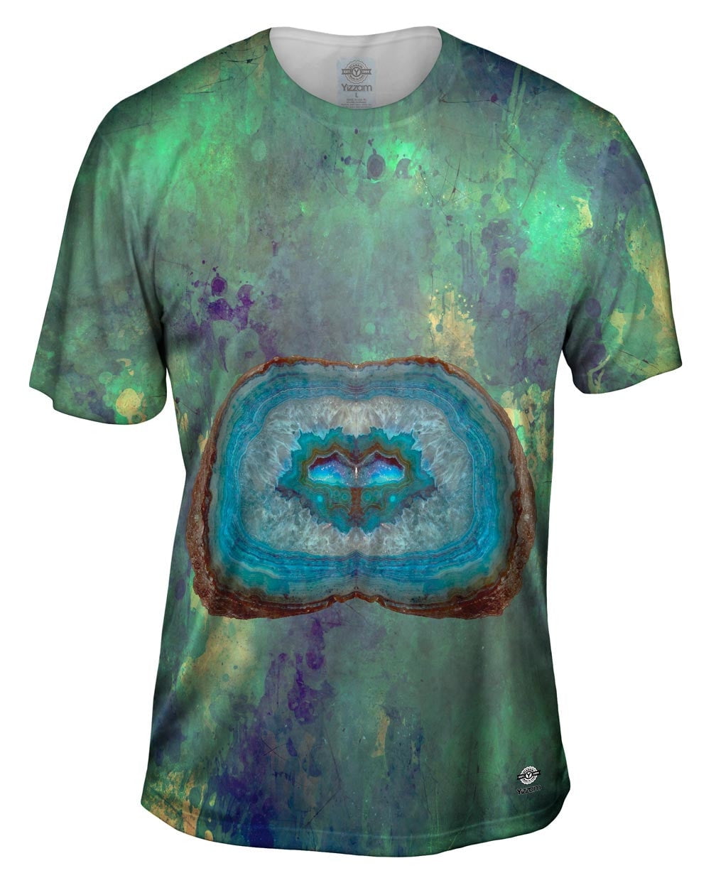 Hippie Blue Gem Stone Mens T-Shirt All Over Print - Walmart.com