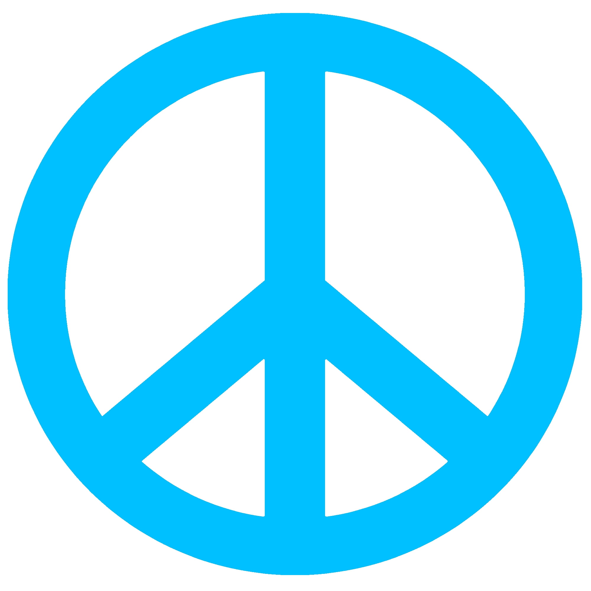 Hippie BoHo Peace Sign Decorative Car Truck Decal Window Sticker Vinyl ...
