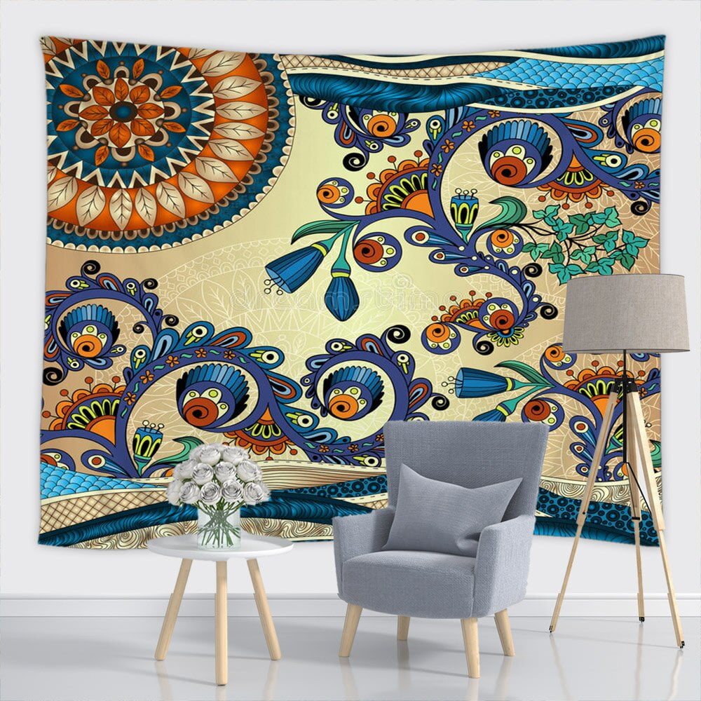 Hippie Bohemian Tapestry Moroccan Ethnic Decorative Shower Curtain ...