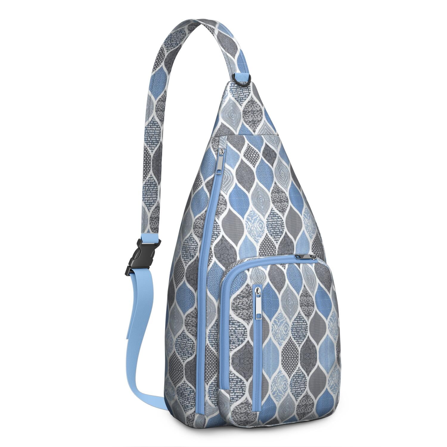 Hippie Boho Sling Backpack – Crossbody Chest Bag, Lightweight & Anti ...