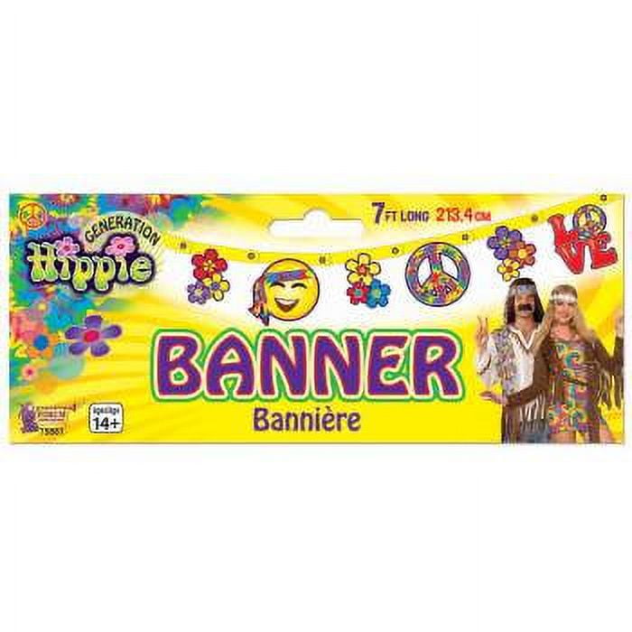 Hippie D Party Goods One Size Unisex Adult Black Fancy Dress Book Week ...