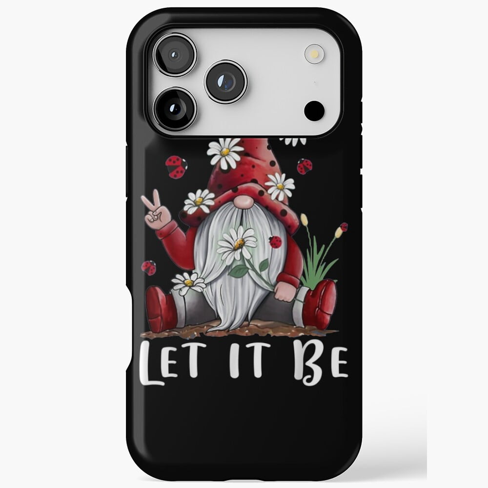 Hippie Gnome Daisy Flower Hippy Art iPhone Case 11 through 17 Pro Max ...