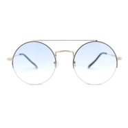 SA106 Summer Color Gradient Lens Circle Lens Round Hippie Sunglasses ...