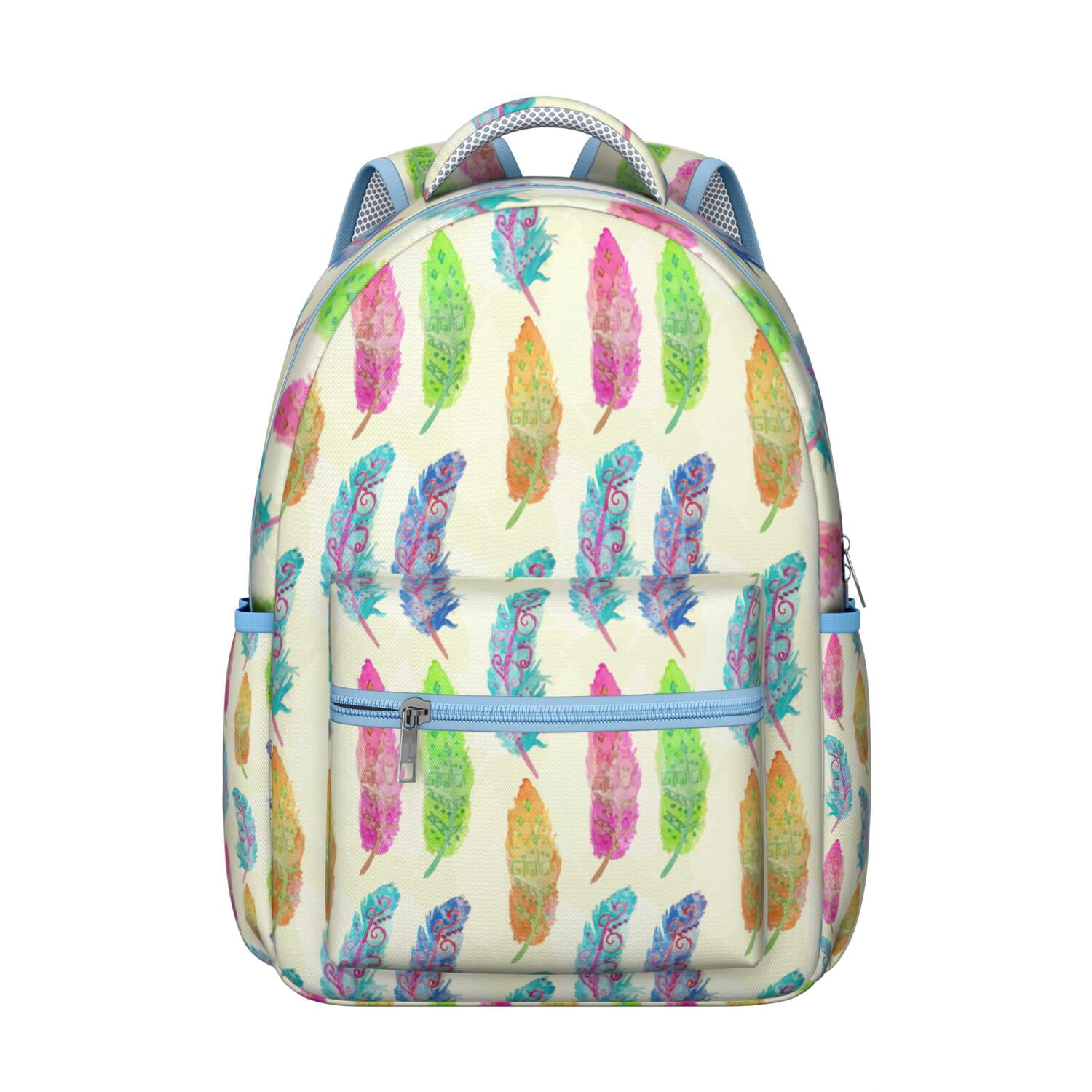 Hippie Style Backpack - Boho Tribal Print Bookbag with 17" Laptop ...