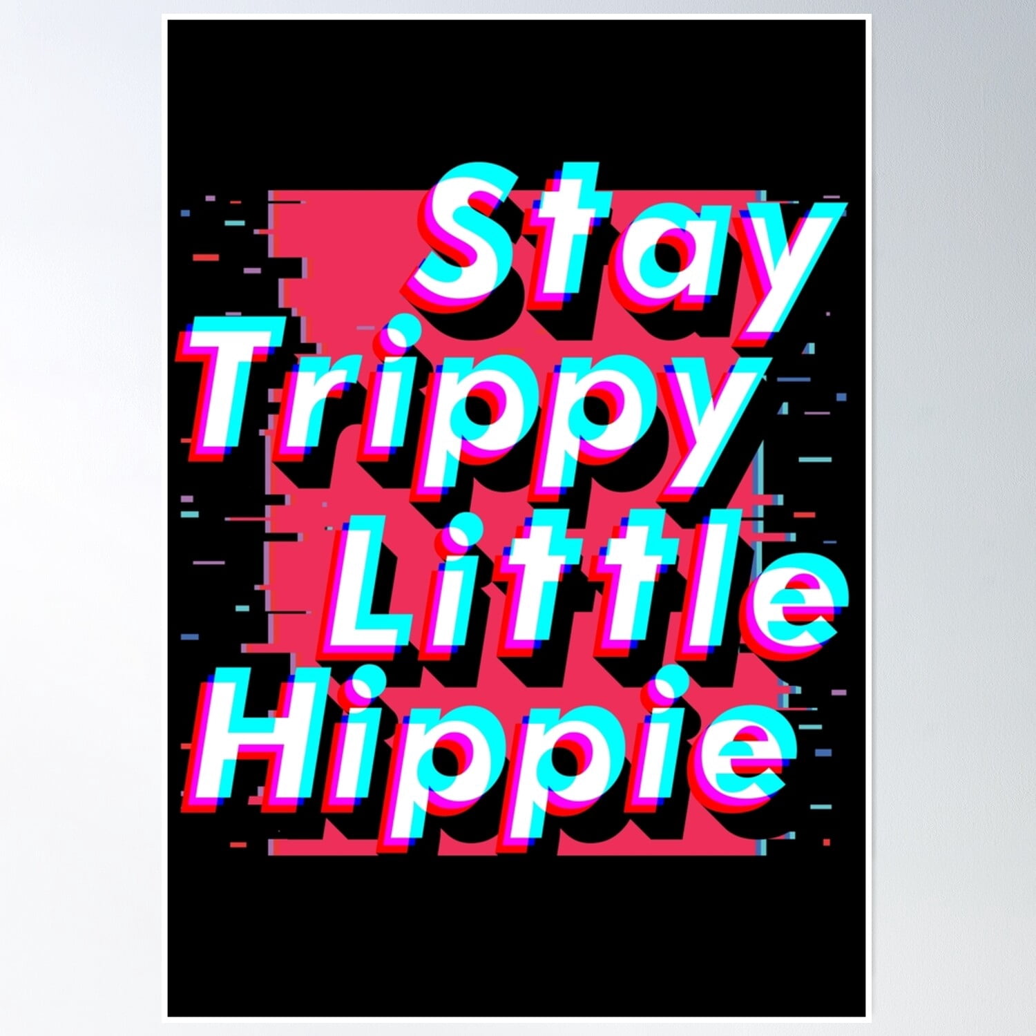 Hippie Style - Stay Trippy Little Hippie - Cute Retro Aesthetic ...