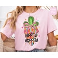 Hippity Hoppity Easter Shirt Carrot Bunny Tee Womens Easter Top ...