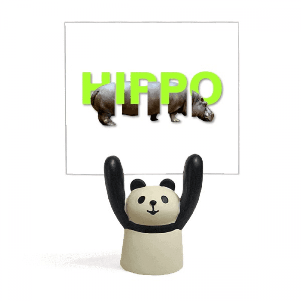 Hippo Body Combination Memo Holder Cartoon Animal Panda Stand ...