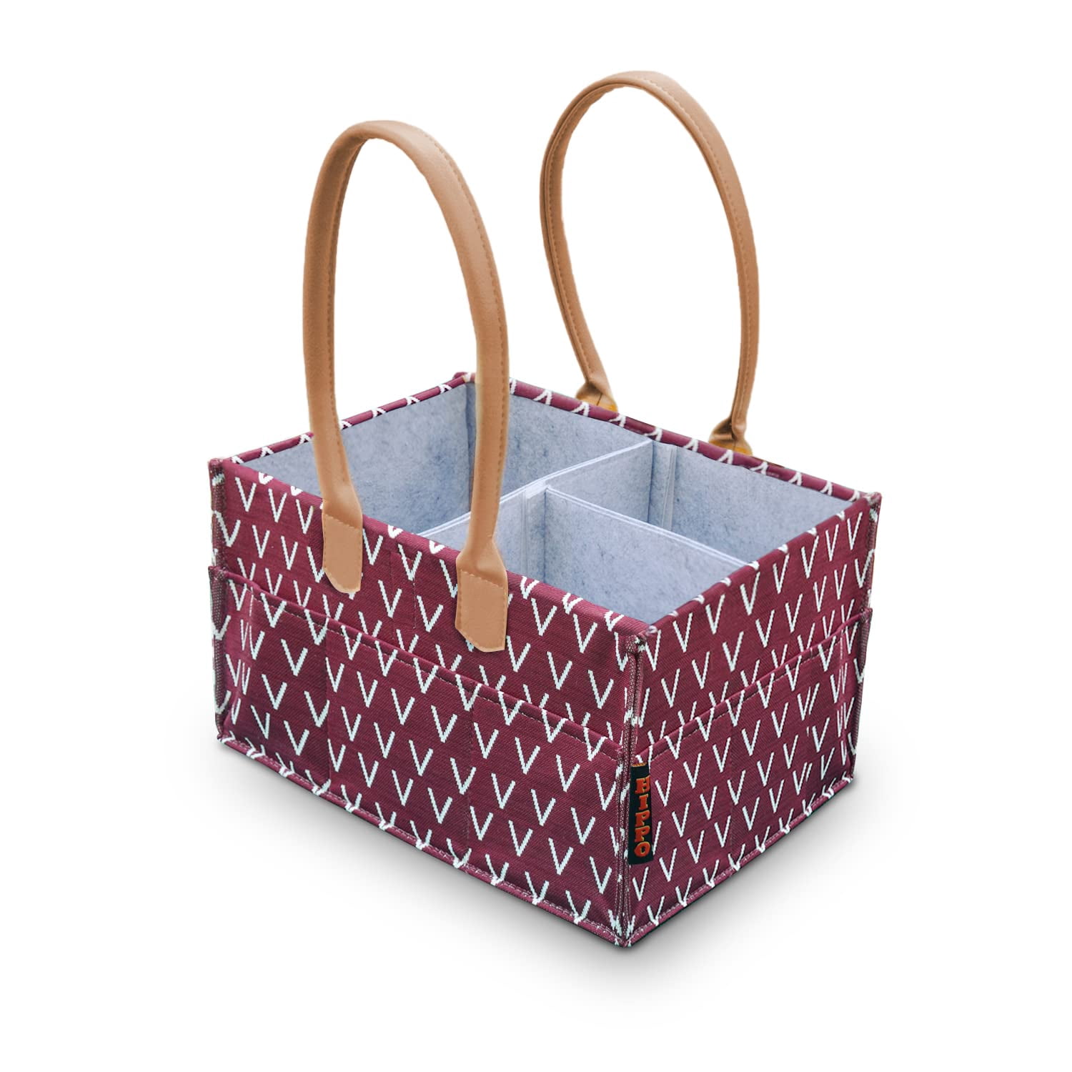 Hippo Cute Diaper Caddy Bag For Smart Mothers, Baby Diaper Caddy ...