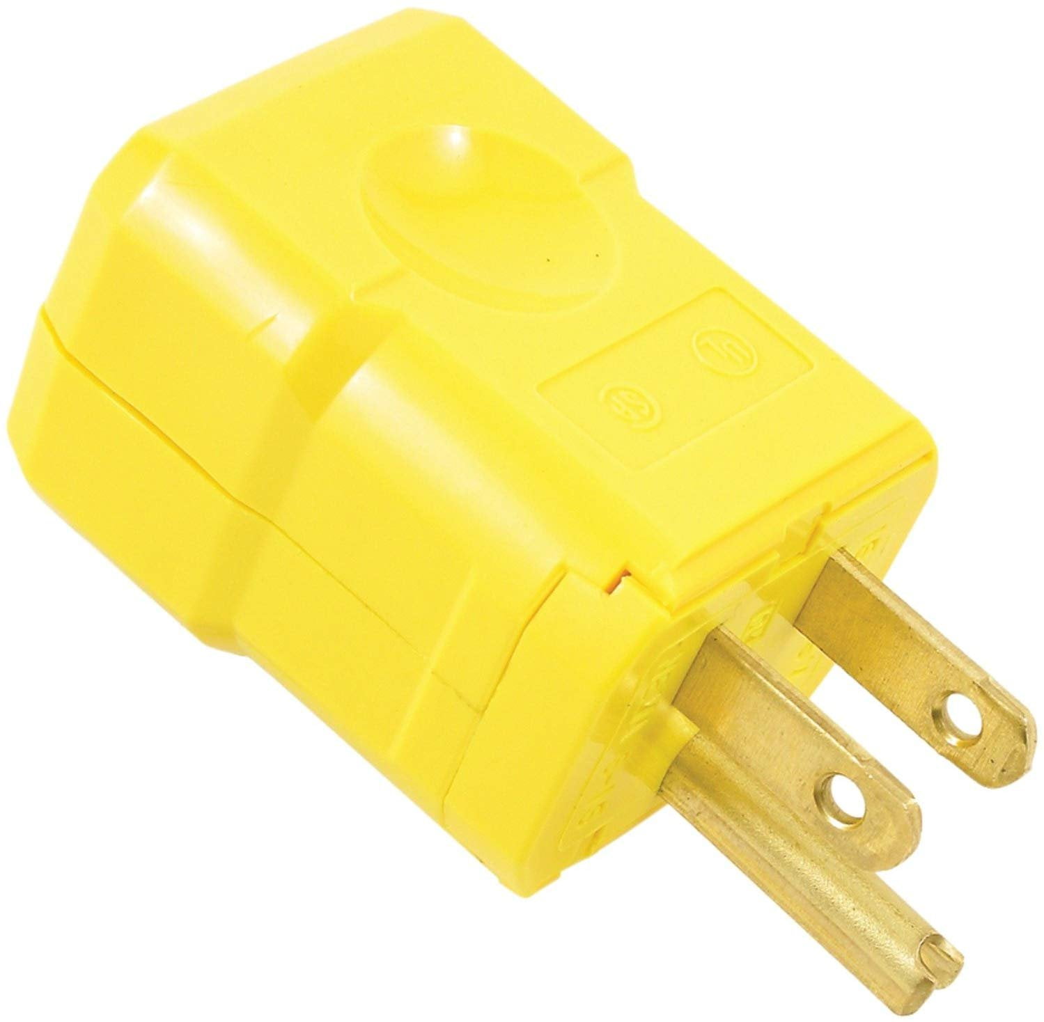 Hippo Hinge MaxGrip 5965Y//5256OVY 15-Amp 125-Volt 3-Wire M3 Straight ...