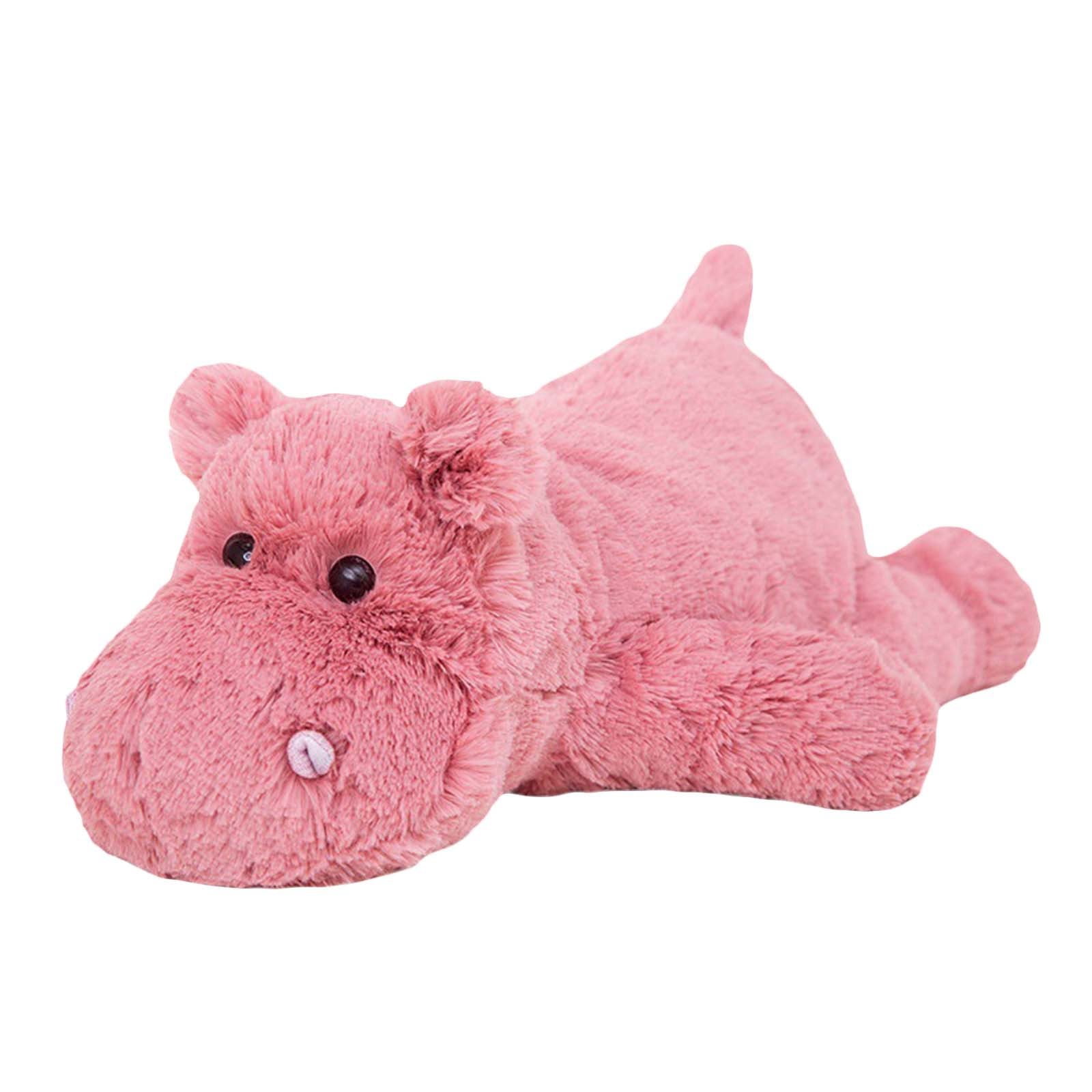 Hippo Plush, Cute Pink Hippo Plush 18inch, Friend Christmas Gifts for ...