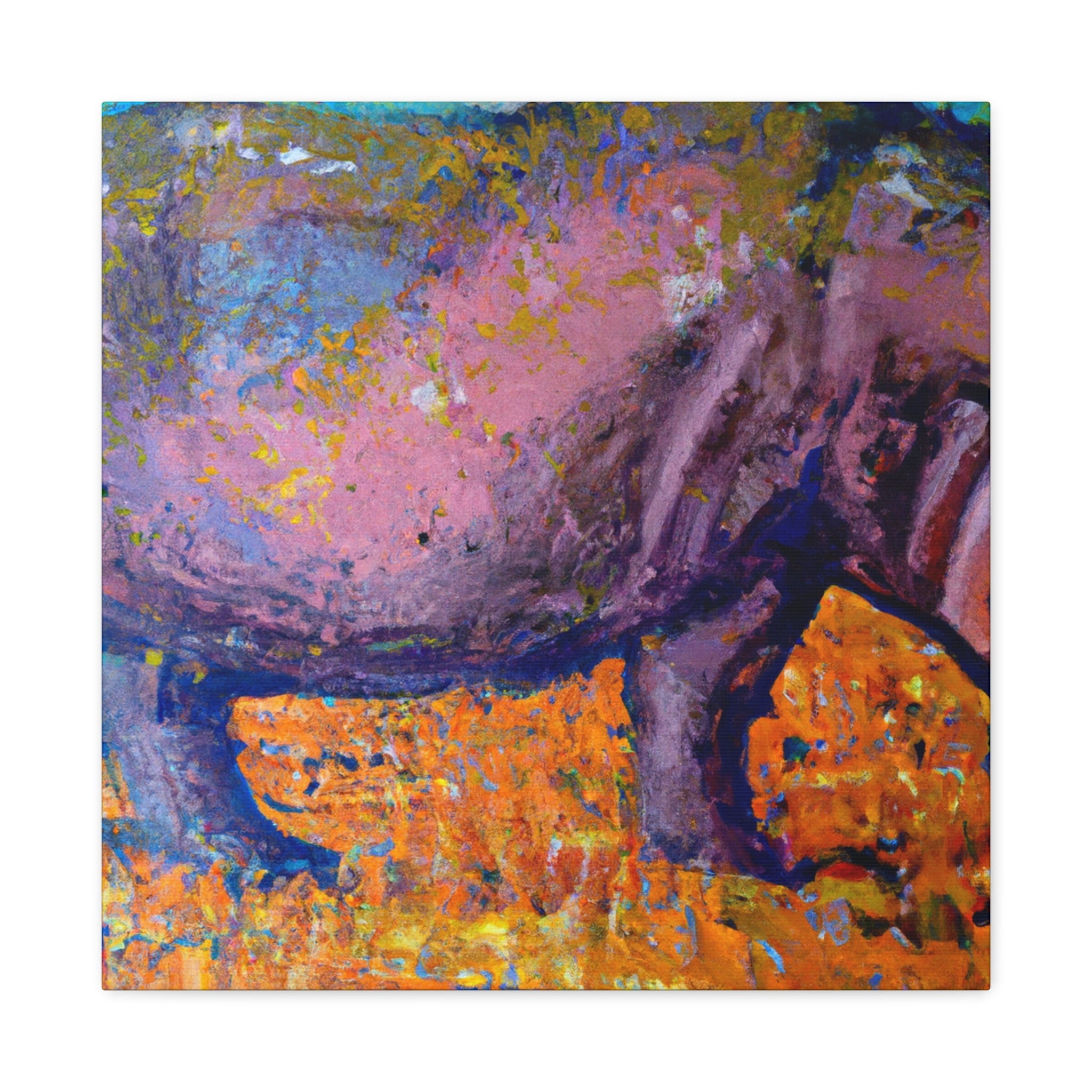 "Hippo Splendor Abstract" - Canvas - Walmart.com