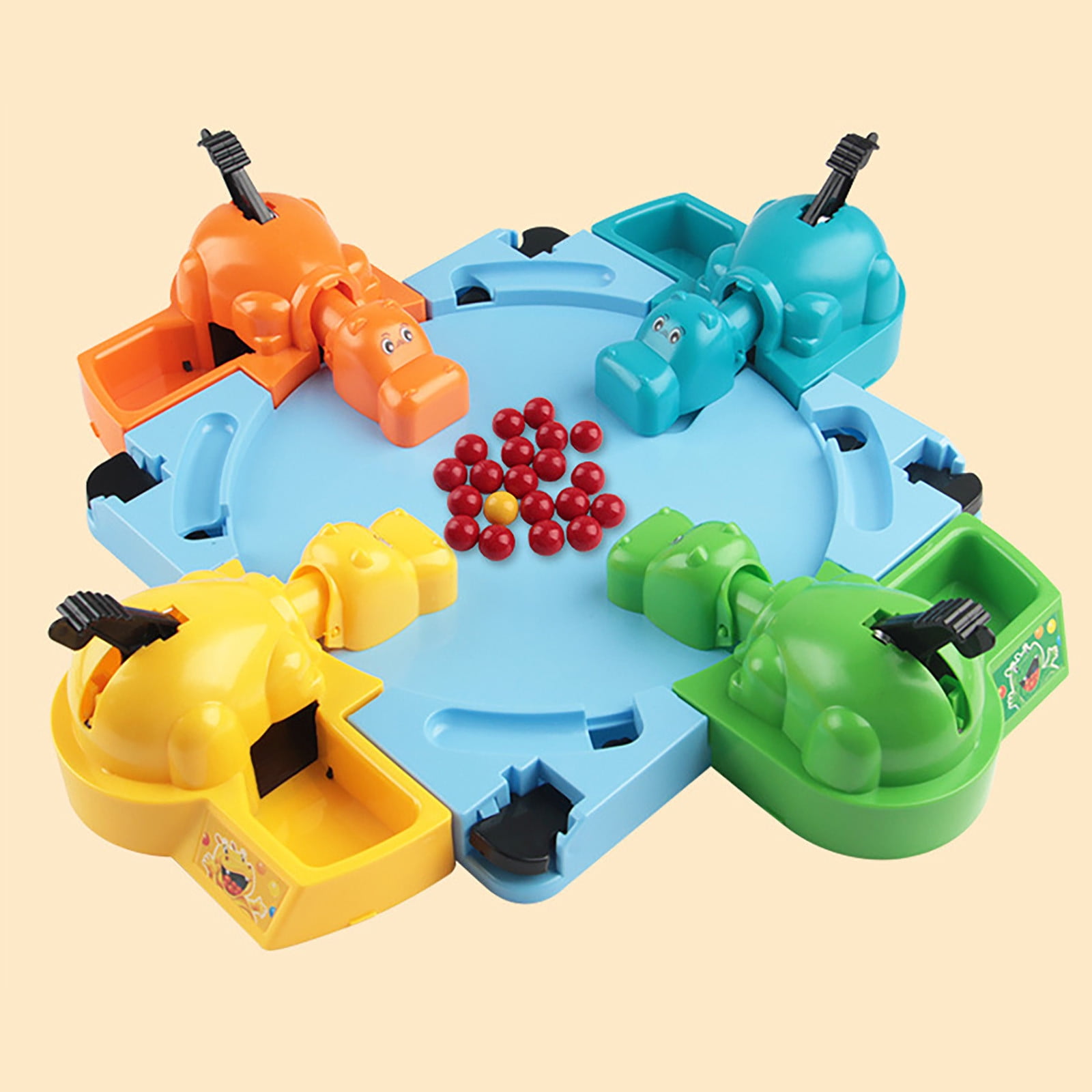 Hippo Swallowing Beads Children's Educational Toys Hungry Hippo ...