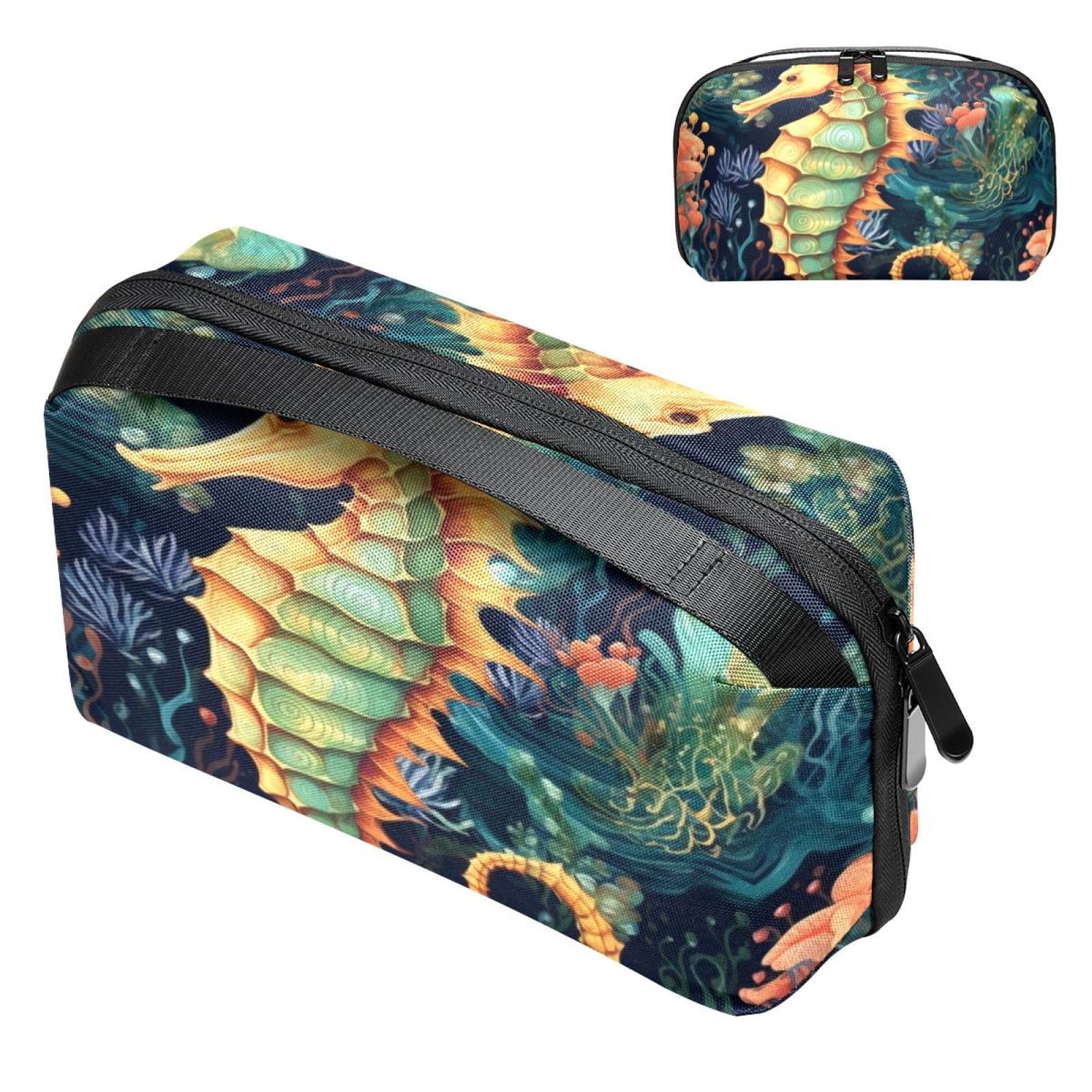 Hippocampus Digital Organizer Bag with Waterproof Oxford Cloth, 5.9x9 ...