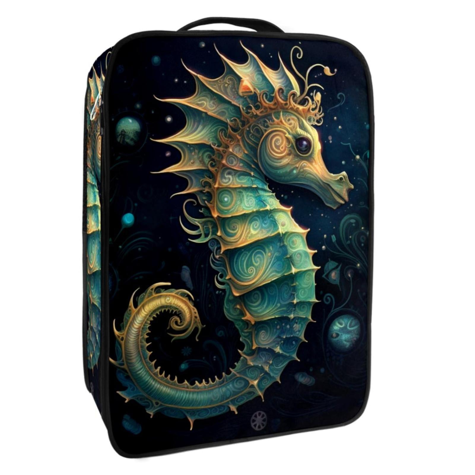 Hippocampus Durable Polyester Shoe Containers, 23x31cm/9x12in Size ...