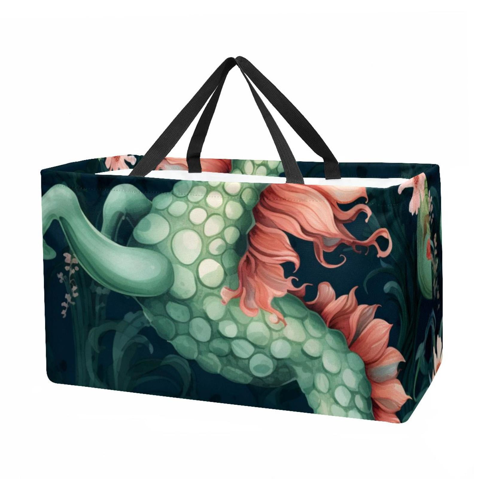 Hippocampus Large Capacity Reusable Foldable Oxford Cloth Storage Bins ...