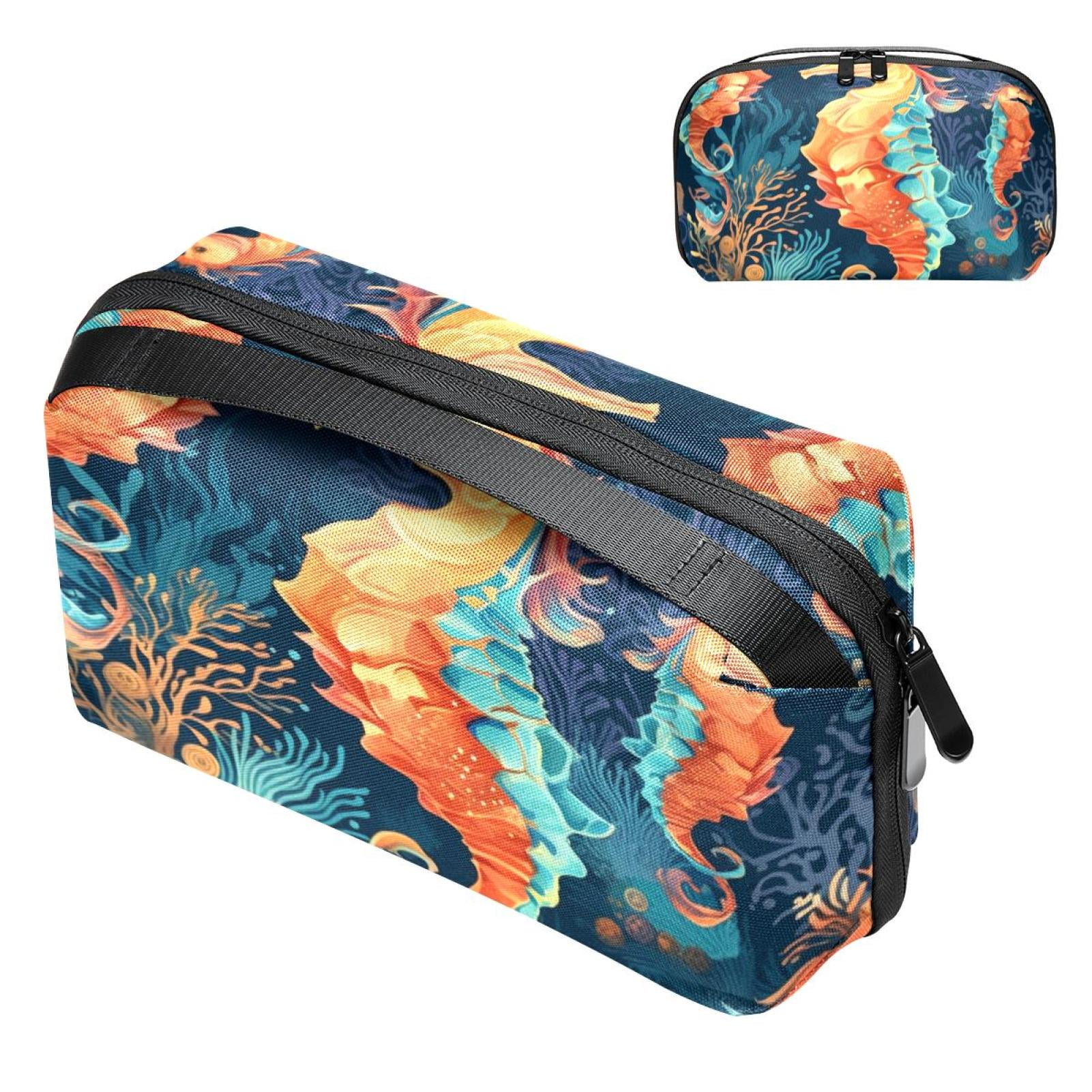 Hippocampus USB Organizer Charger Case Power Plug Travel Organizer ...