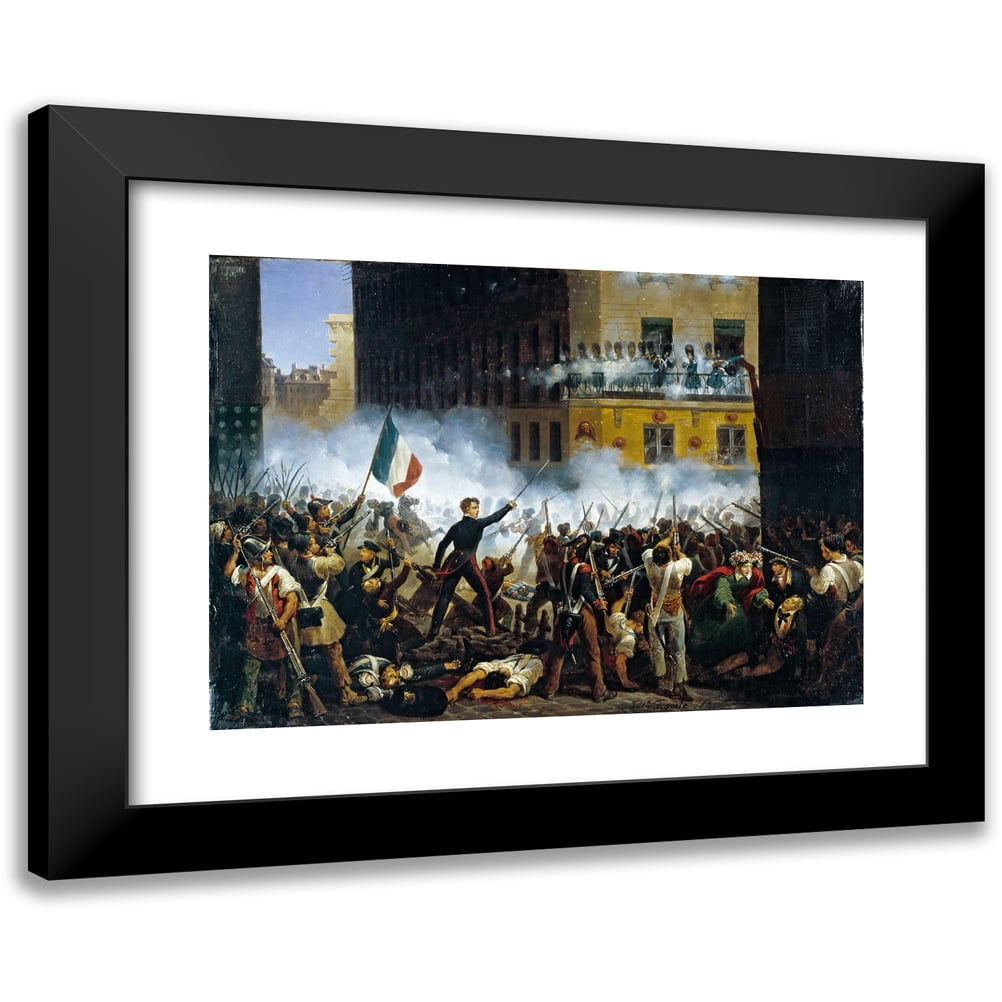 Hippolyte Lecomte 14x11 Black Modern Framed Museum Art Print Titled ...