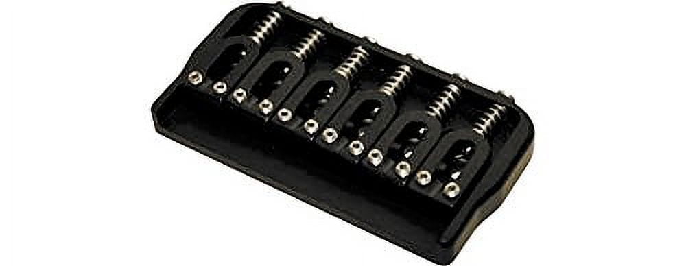 Hipshot 6-String US Fixed Guitar Bridge .125 Black - Walmart.com