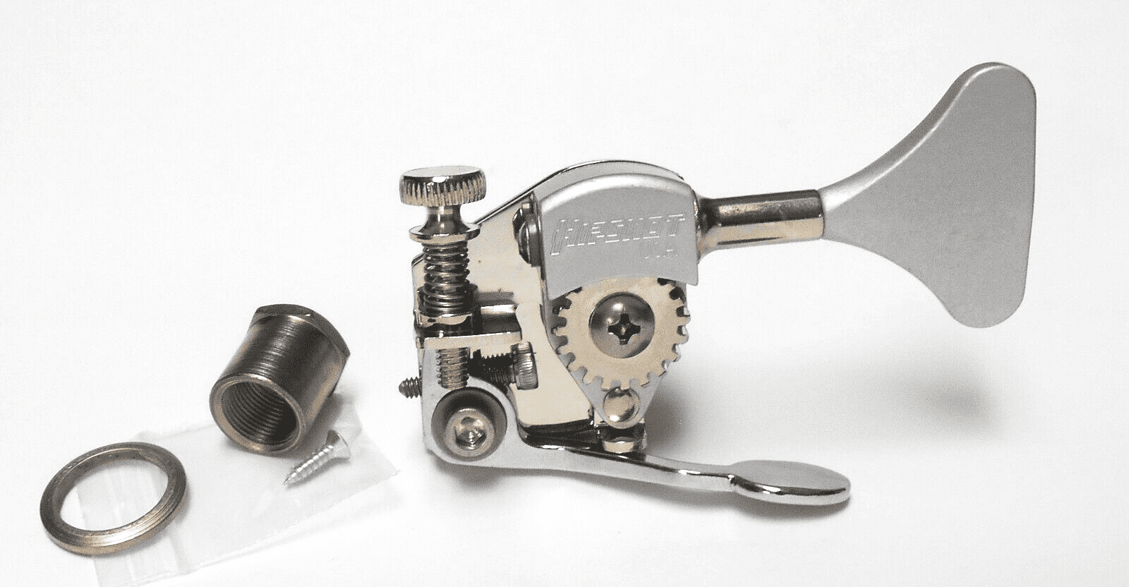 Hipshot USA Ultralite Bass Xtender Bass-side 3/8" DoubleStop Satin ...