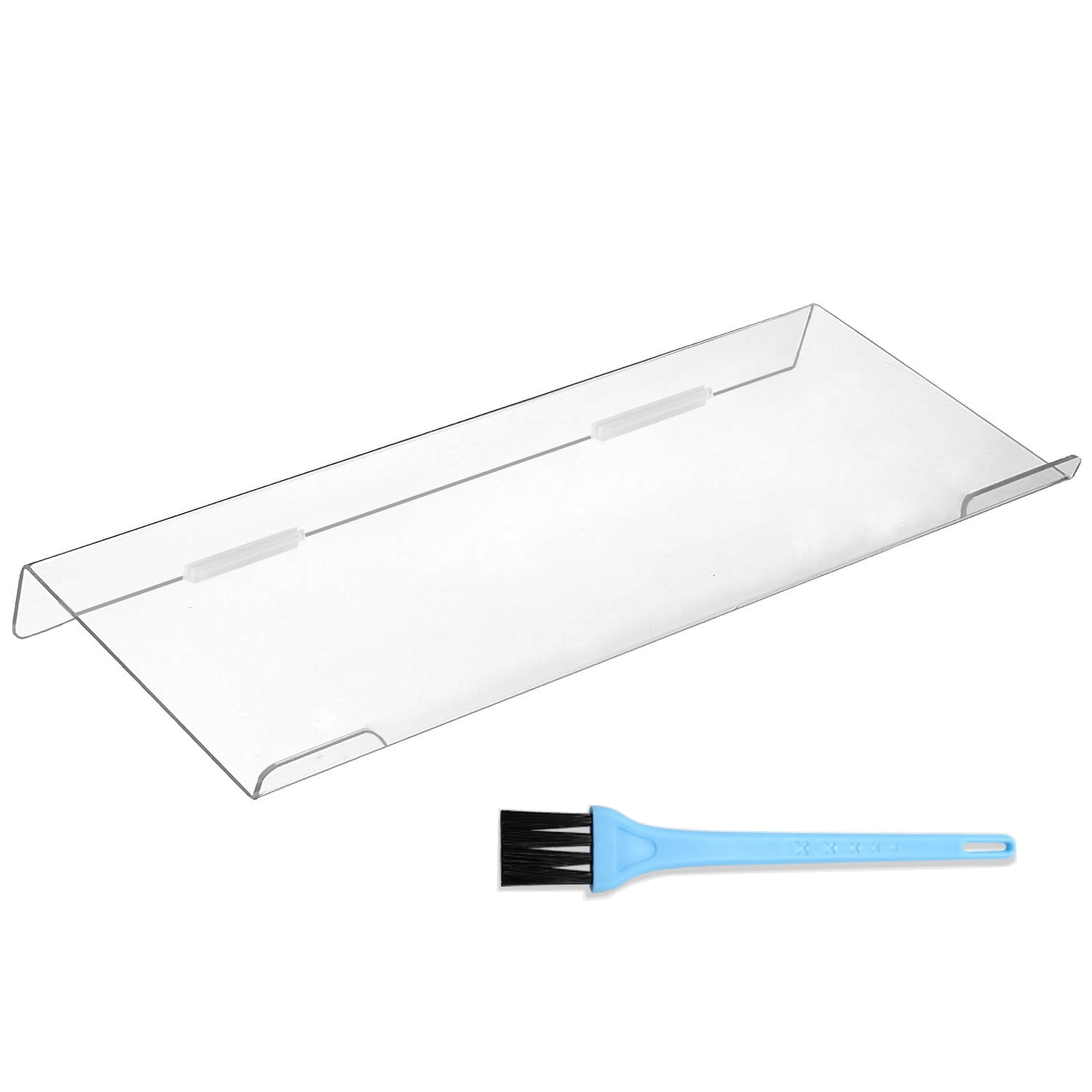 Hirchor Ergonomic Clear Acrylic PC Keyboard Holder Stand for Desktop ...