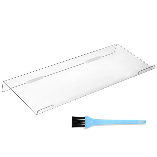 Hirchor Ergonomic Clear Acrylic PC Keyboard Holder Stand for Desktop ...