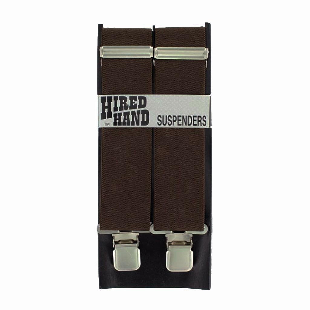 Hired Hand Mens Nylon Adjustable Straps Clasp Clip Suspenders - Walmart.com