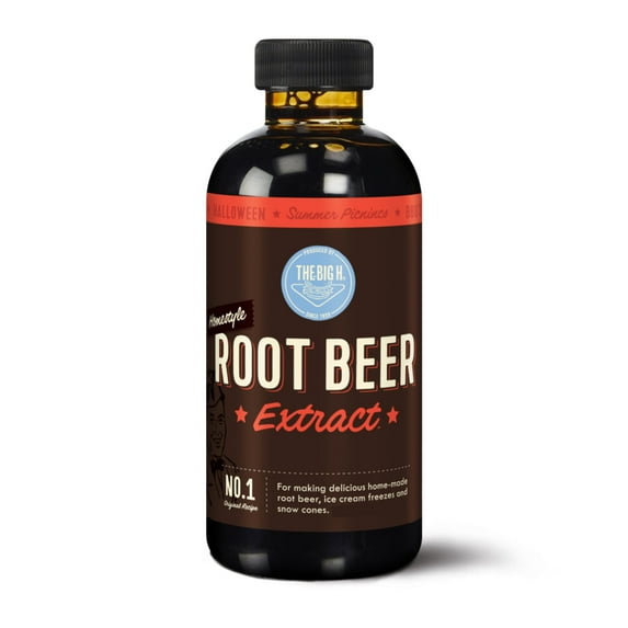 Hires Big H Root Beer Extract, Homemade Root Soda Concentrate, Craft ...