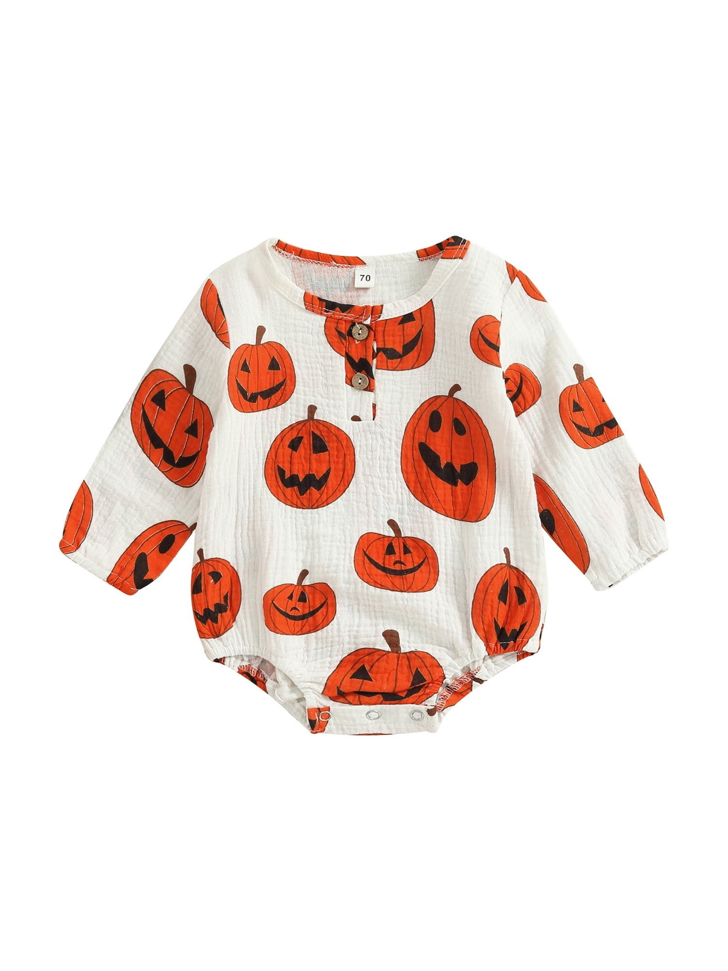 Hirigin Baby Long Sleeve Round Neck Pumpkin Print Loose Halloween ...