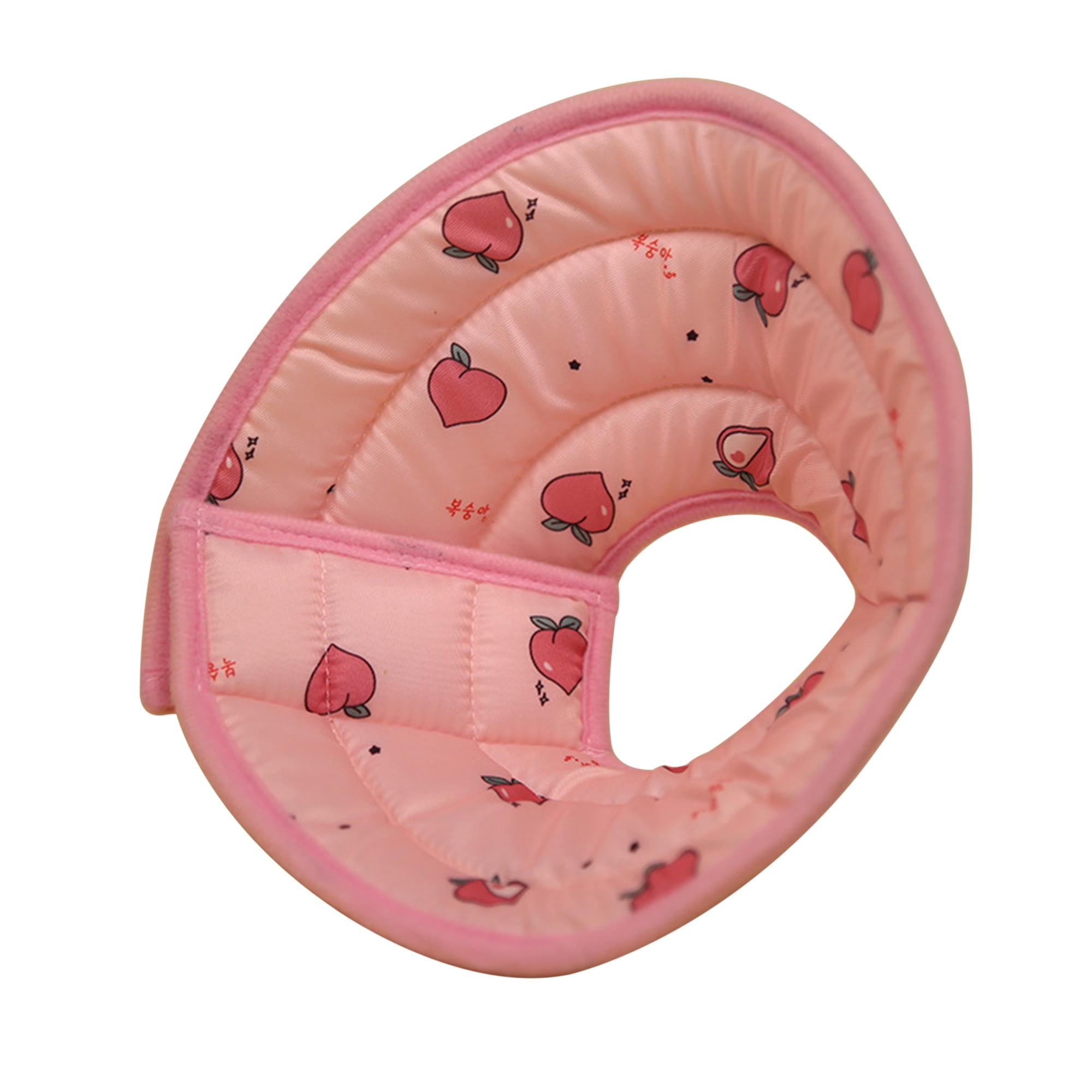 Hirigin Store Cat Cone Collar Soft Cute Ice Cream/Peach Collar ...